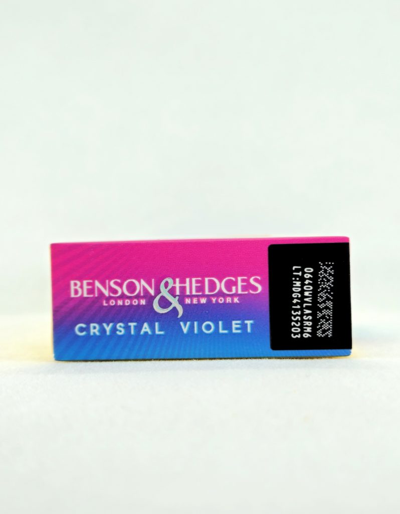 Benson & Hedges Crystal Violet - REMAP: REmoving the MArketing Power of ...