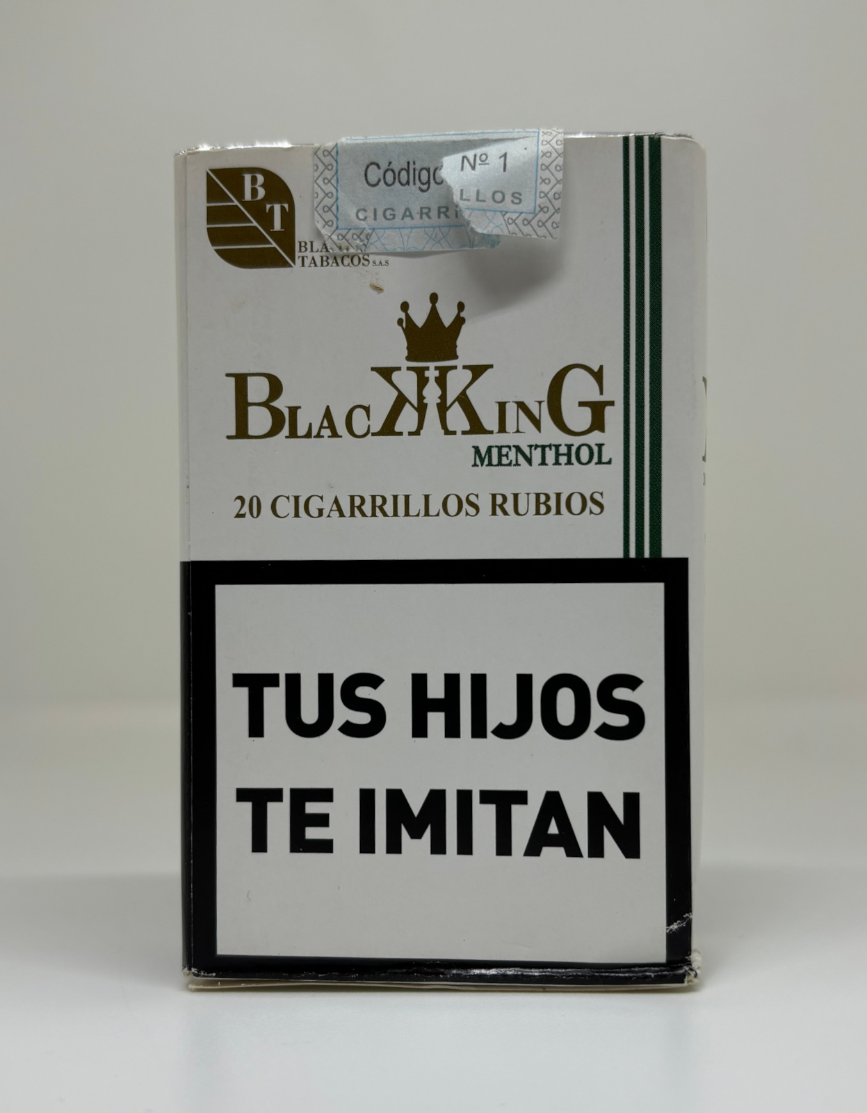 Black King Menthol - REMAP: REmoving the MArketing Power of cigarettes